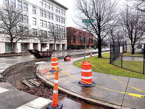 Downtown street work delayed again | News, Sports, Jobs - The Vindicator